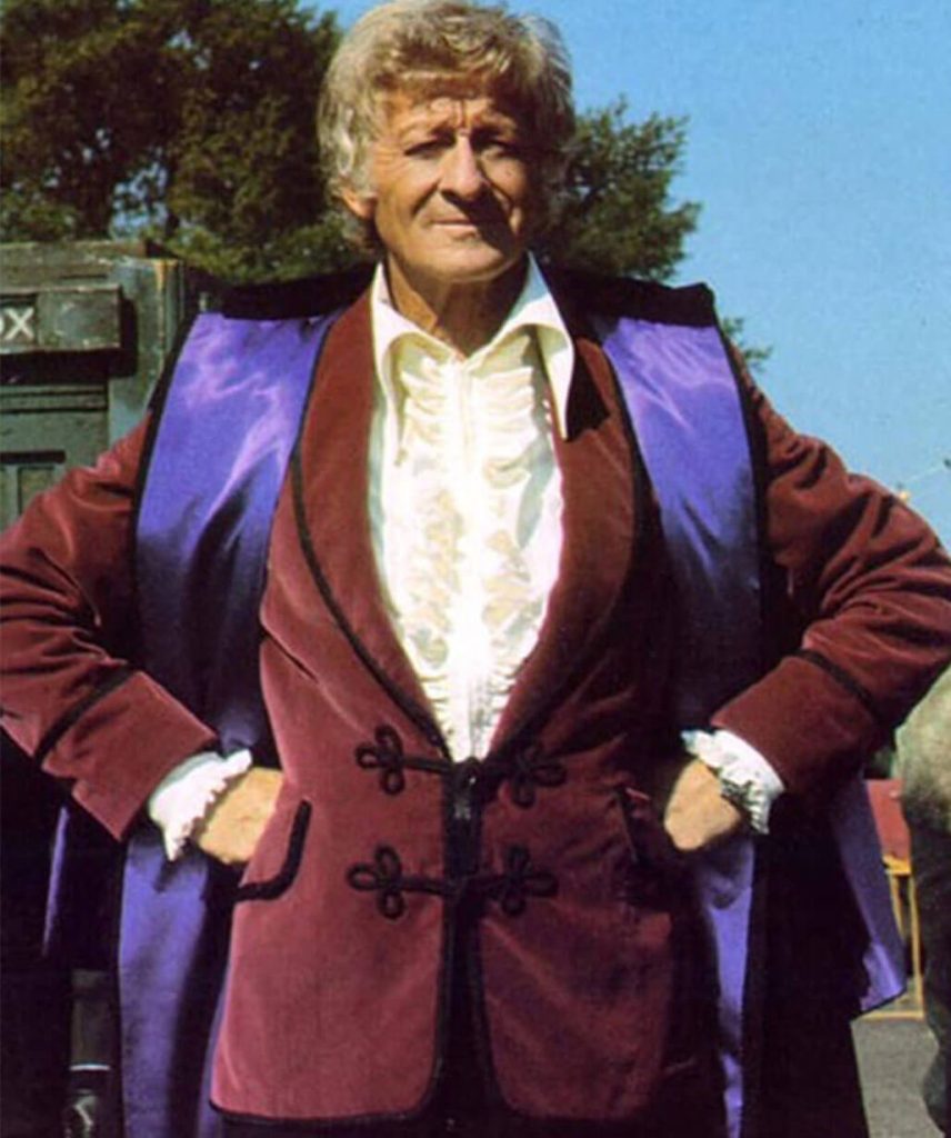 Third Doctor Doctor Who Red Corduroy Jacket