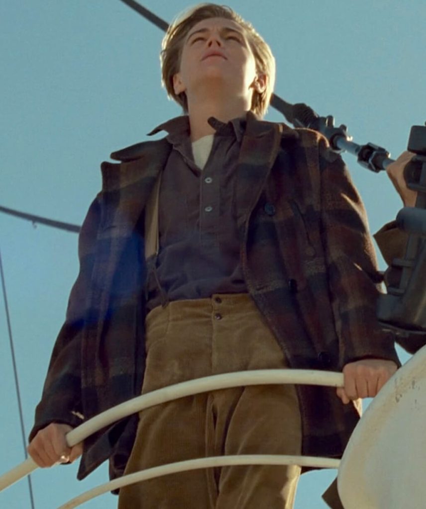 Titanic Jack Dawson Check Coat