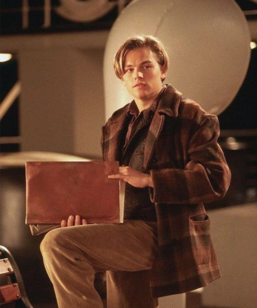 Titanic Jack Dawson Check Coat
