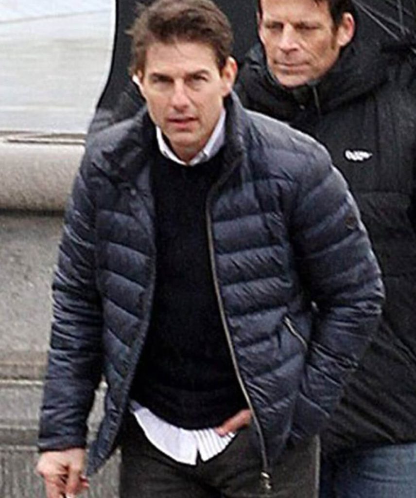 Tom Cruise Mission Impossible 7 Blue Jacket
