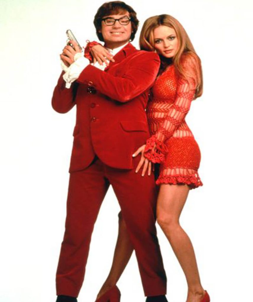 Austin Powers Red Velvet Suit