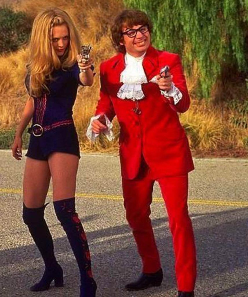 Austin Powers Red Velvet Suit