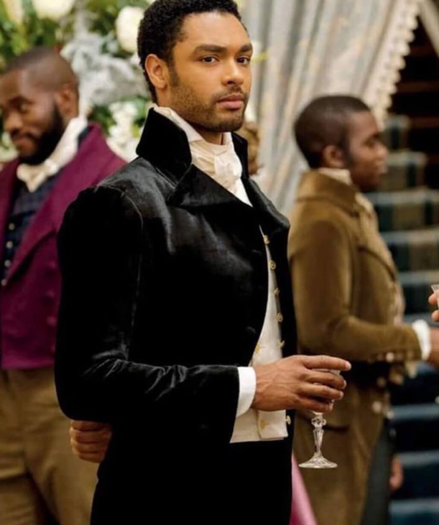 Bridgerton Simon Basset Black Velvet Tailcoat