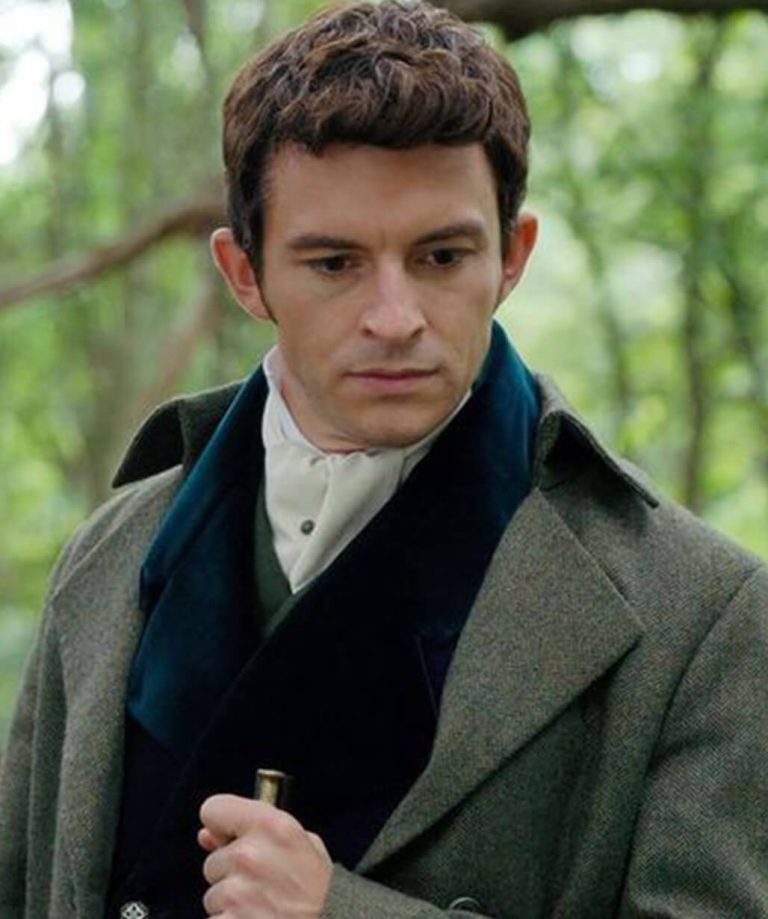 Lord Anthony Bridgerton Grey Wool Coat