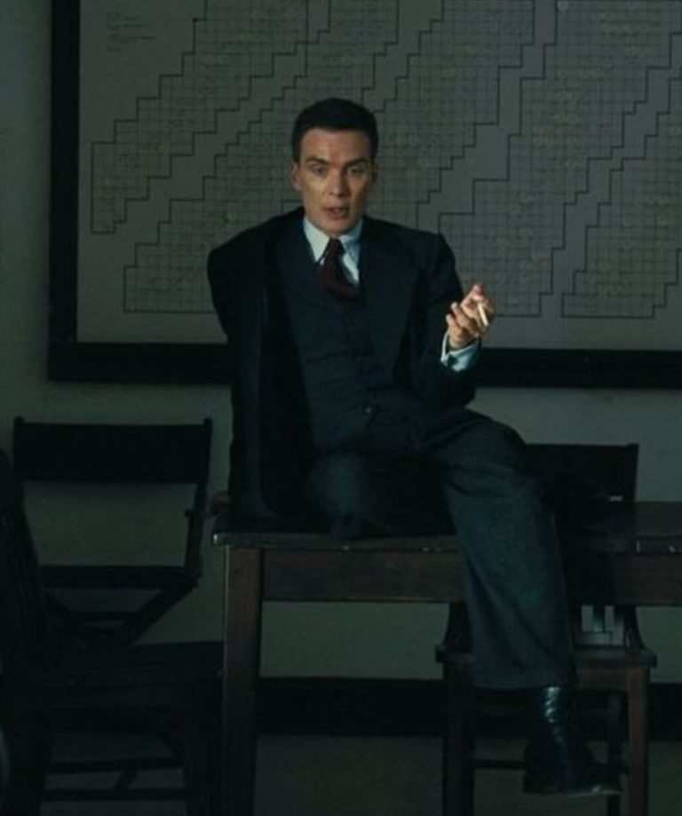 Oppenheimer Cillian Murphy Black Blazer