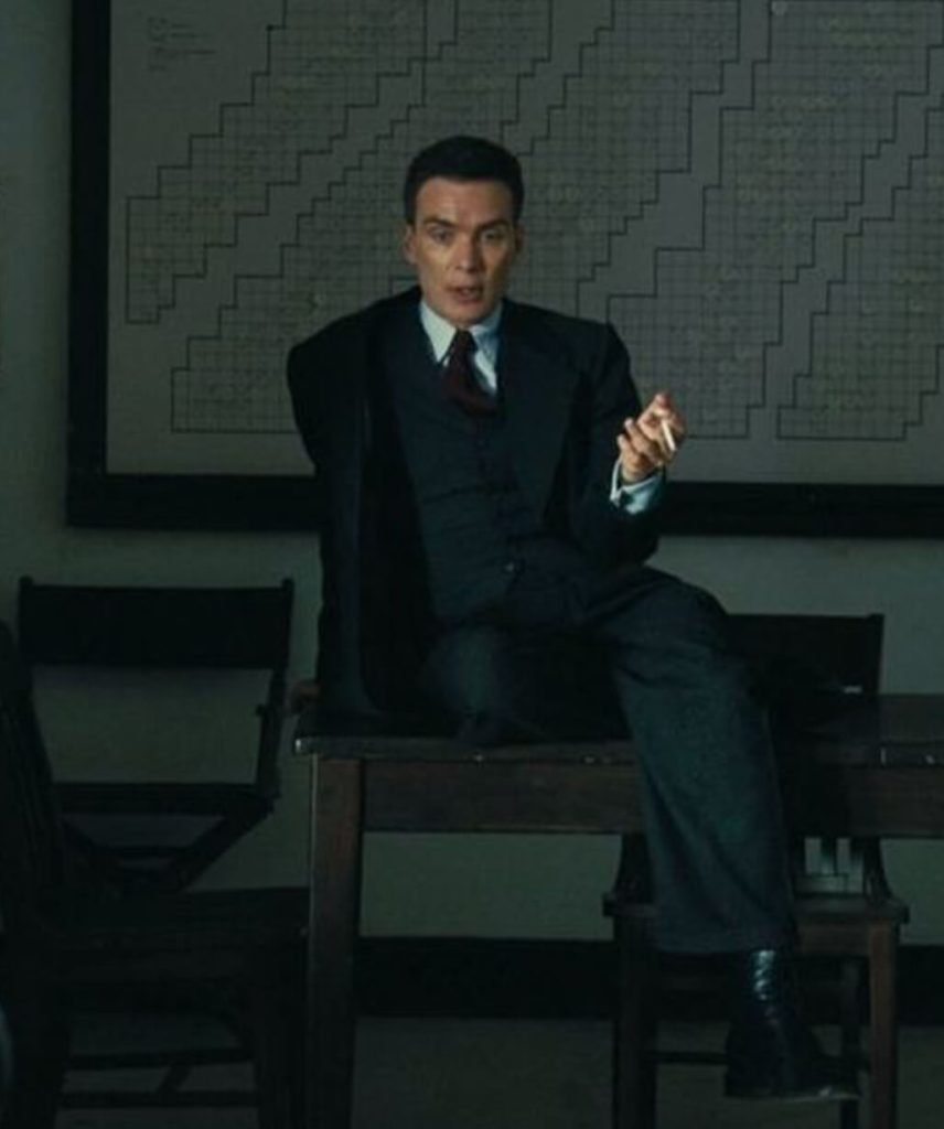 Oppenheimer Cillian Murphy Black Blazer
