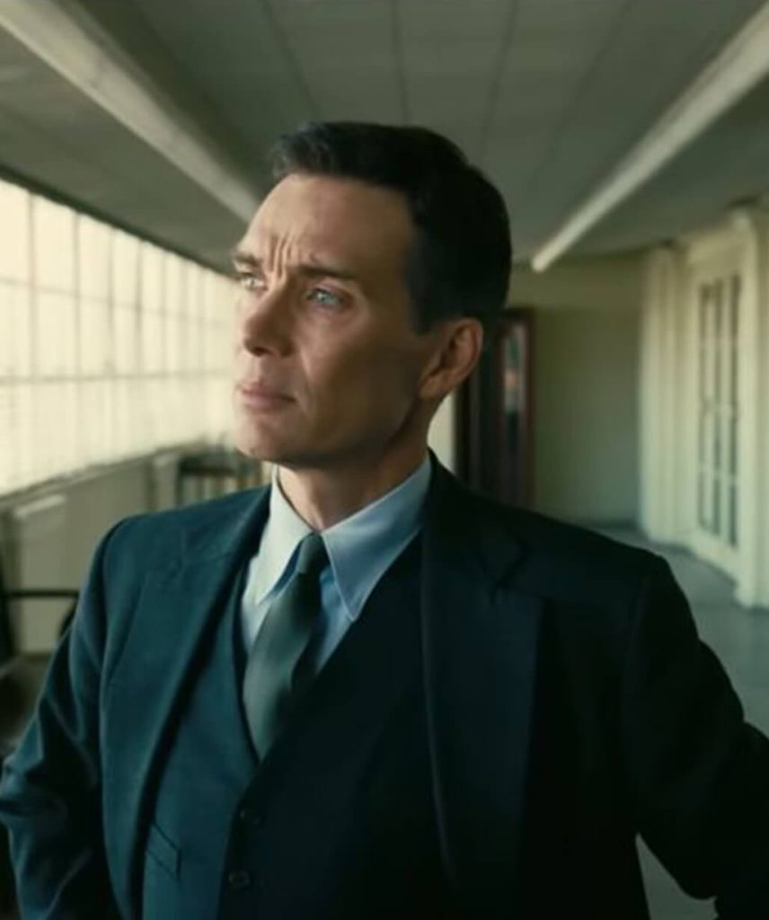 Oppenheimer Cillian Murphy Black Blazer