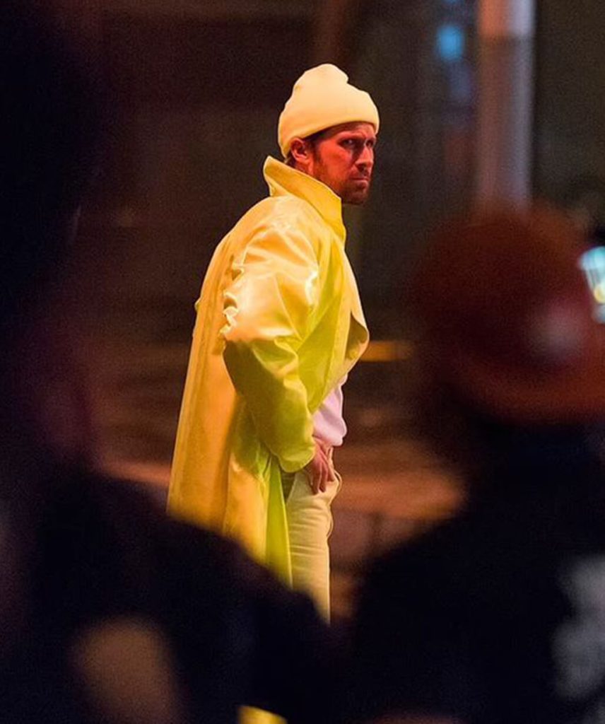 The Fall Guy 2024 Ryan Gosling Yellow Trench Coat