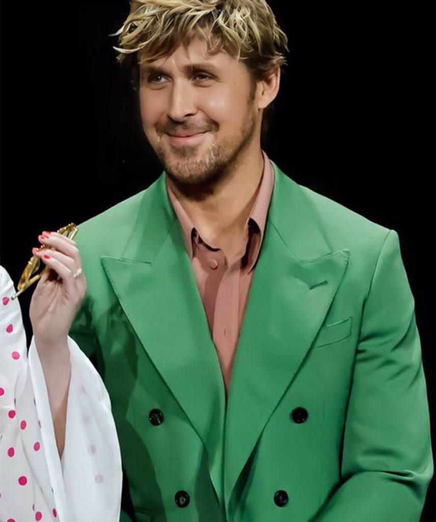 The Fall Guy Ryan Gosling Green Blazer
