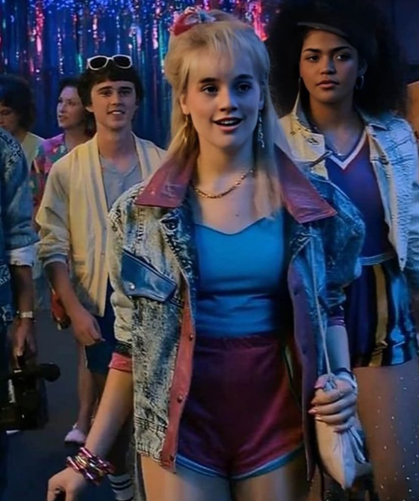 Angela Stranger Things S4 Denim Trucker Jacket