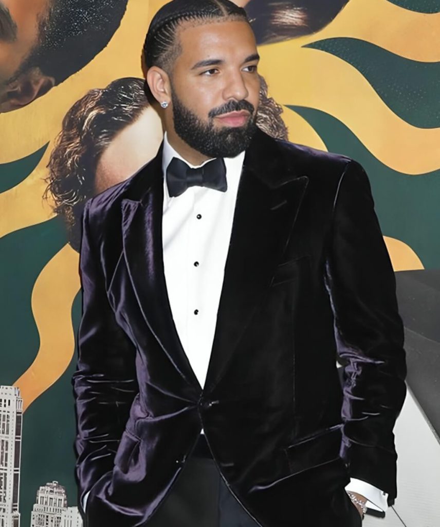 Drake Velvet Purple Blazer