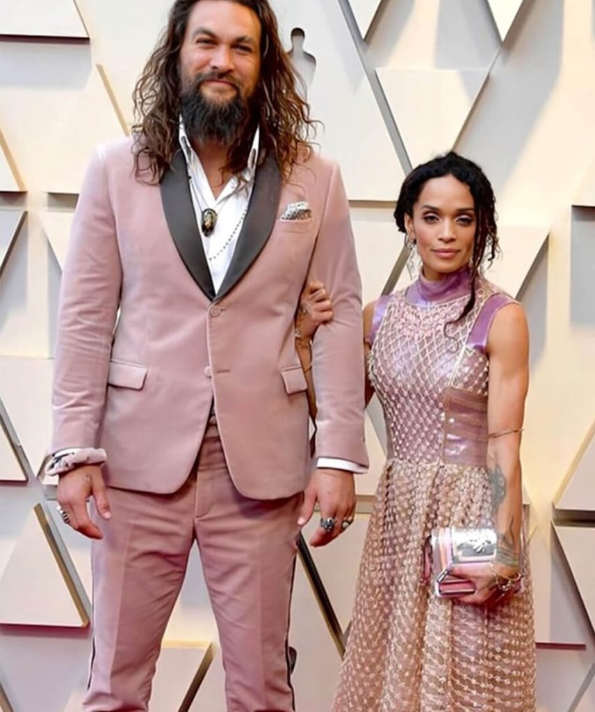 Jason Momoa Velvet Pink Suit