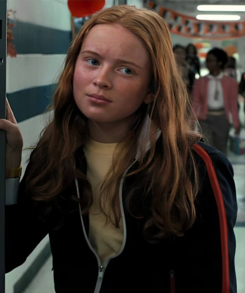 Max Mayfield Stranger Things Black Track Jacket