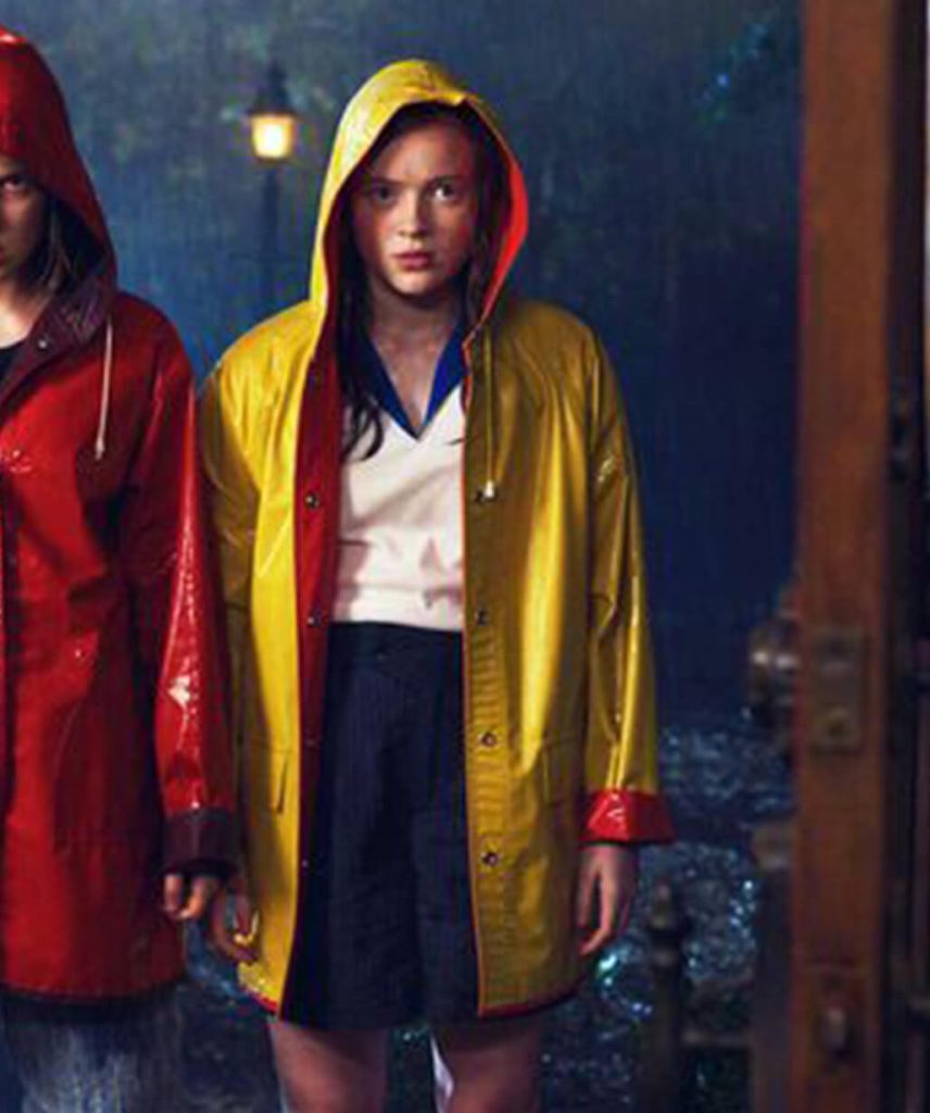 Max Mayfield Stranger Things Yellow PU Leather Coat