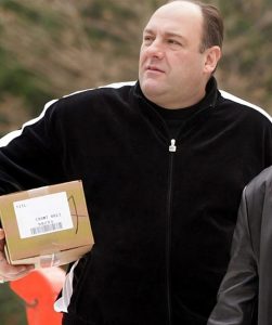 The Sopranos Tony Soprano Black Tracksuit