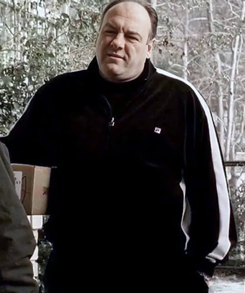 The Sopranos Tony Soprano Black Tracksuit
