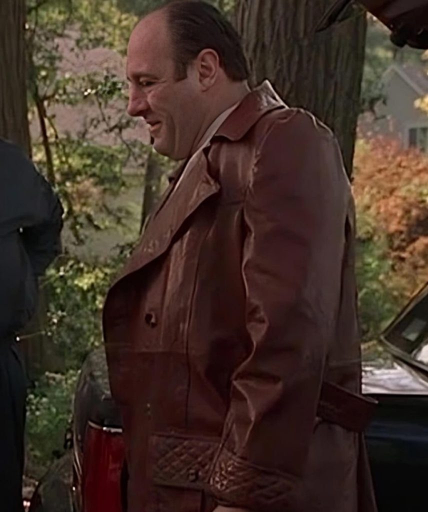 Tony Soprano The Sopranos Leather Coat