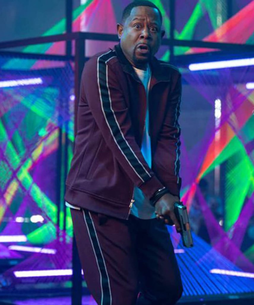 Martin Lawrence Bad Boys: Ride or Die Maroon Tracksuit