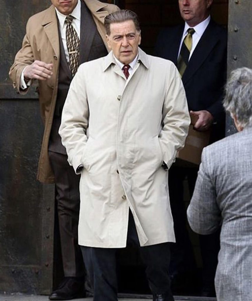 Al Pacino The Irishman Jimmy Hoffa White Coat