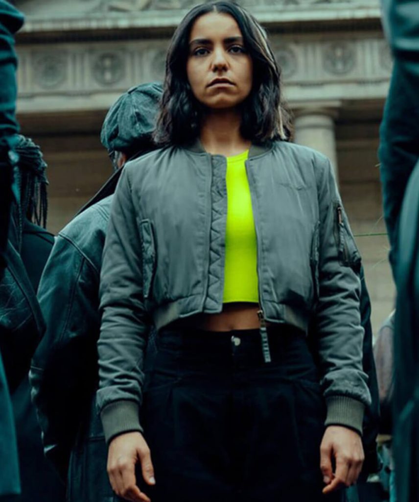 Furies 2024 Lyna Guerrab Green Cropped Jacket