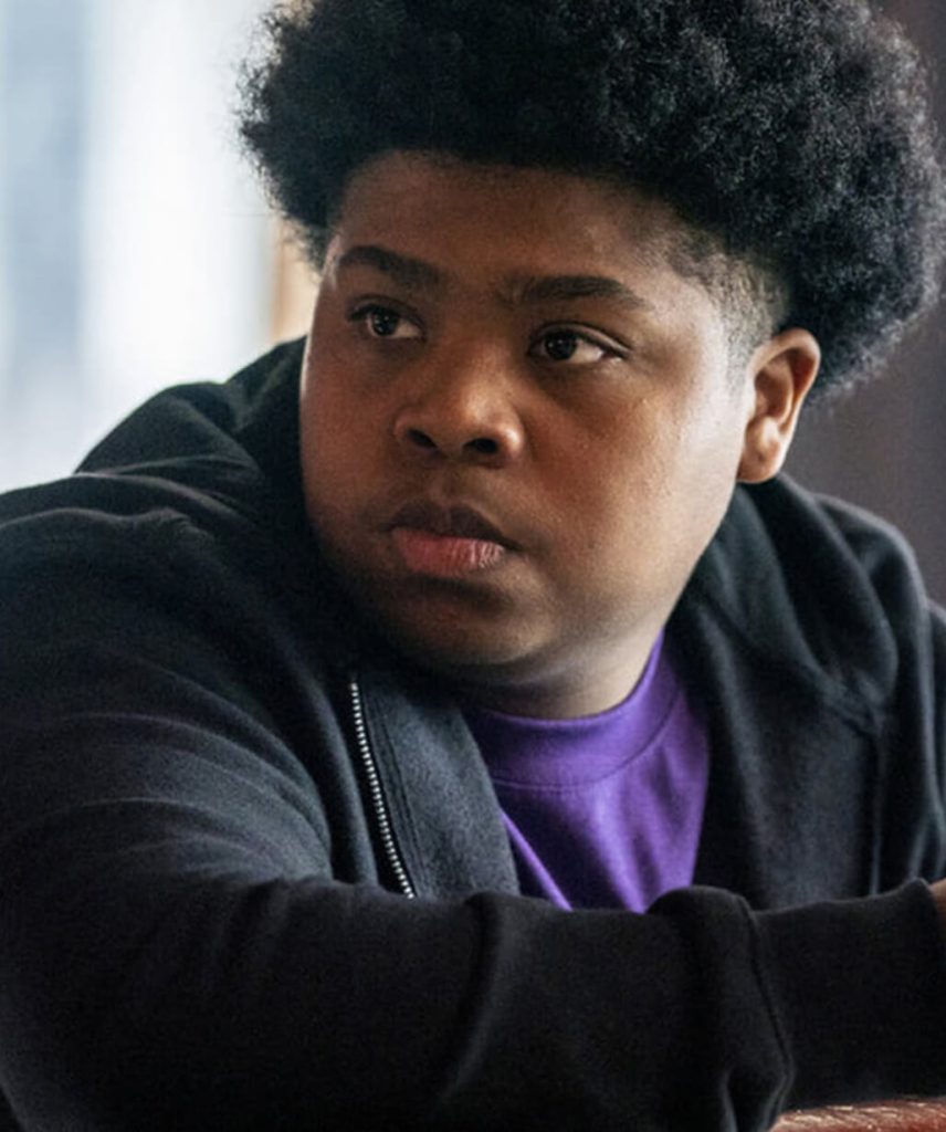 Your Honor Eugene Jones Black Hooded Fleece Jacket