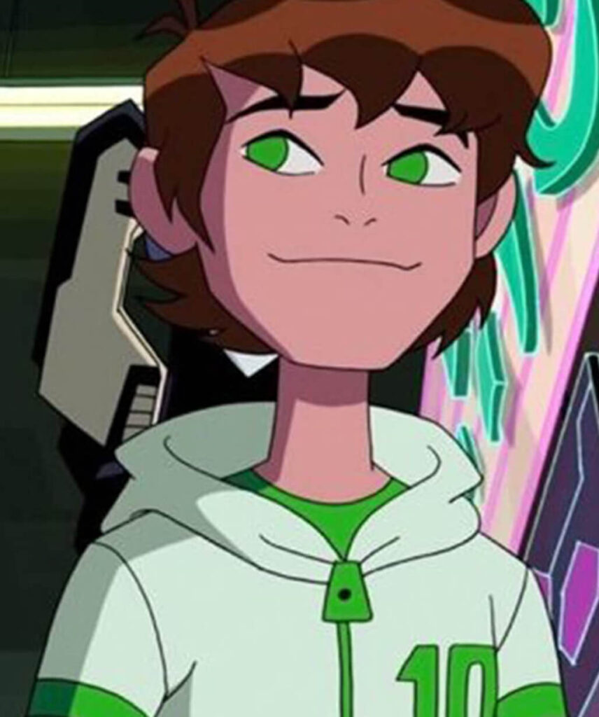 Ben10: Omniverse White & Green Jacket