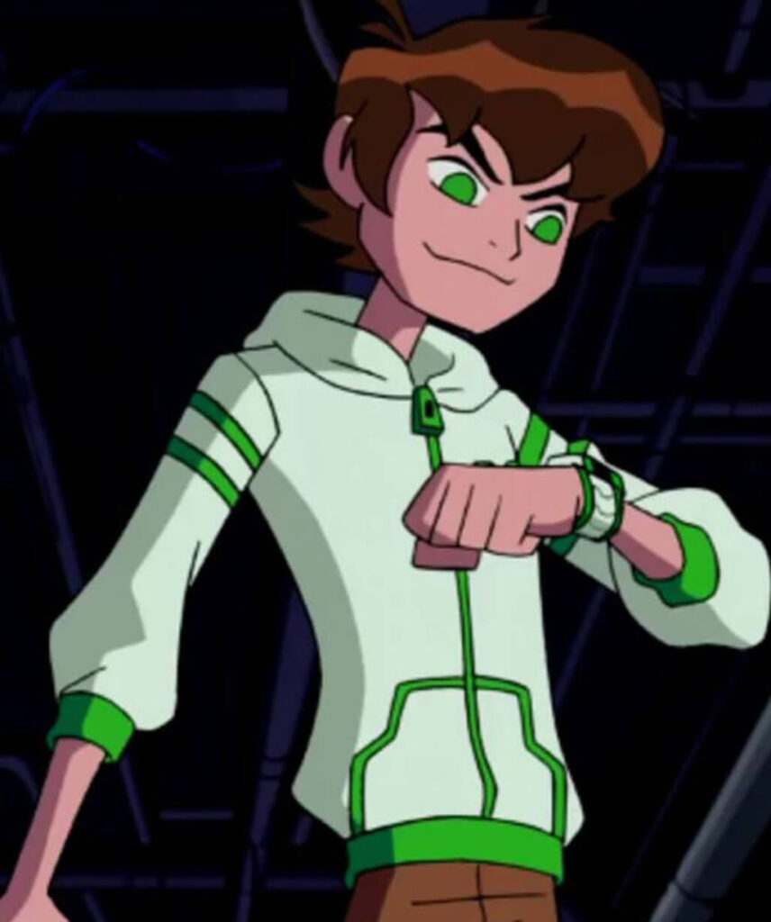 Ben10: Omniverse White & Green Jacket
