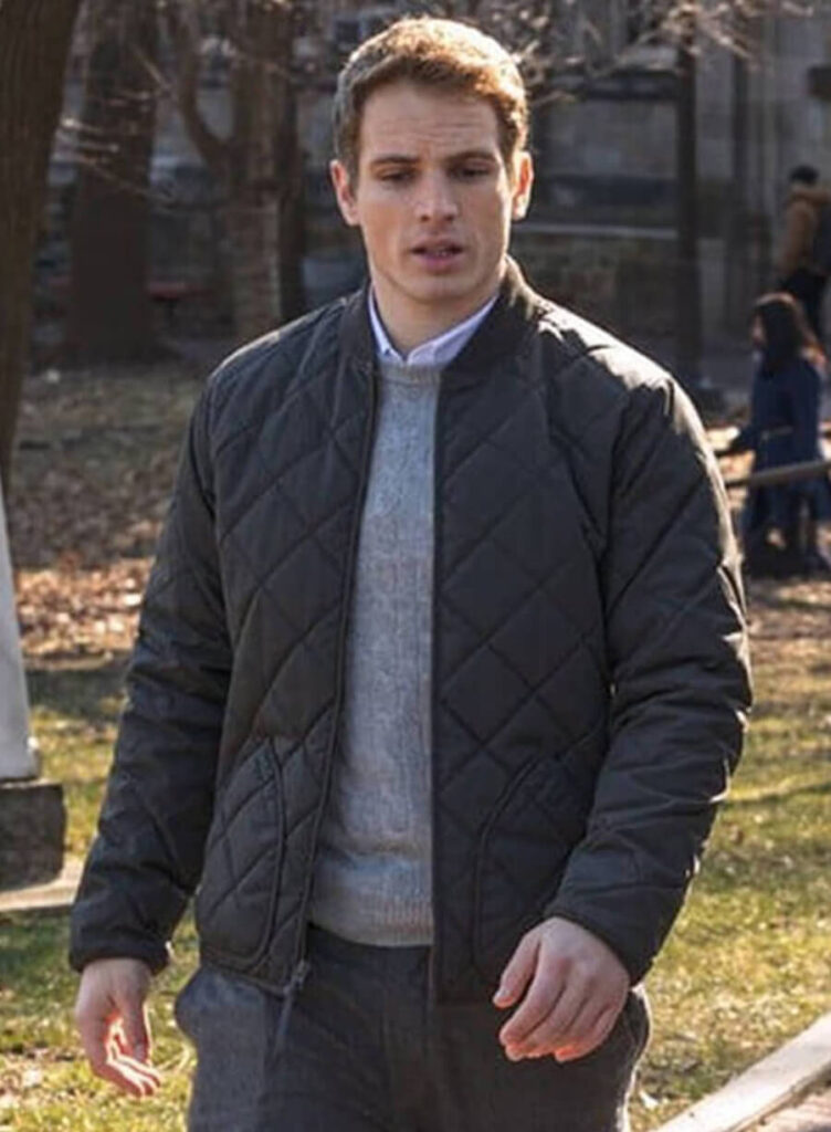 Brayden Weston Power Book II Ghost Grey Quilted Jacket