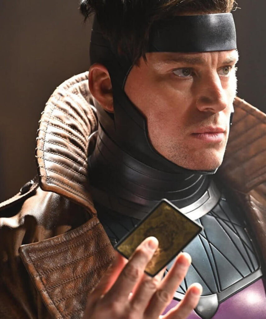 Deadpool & Wolverine 2024 Gambit Brown Leather Long Coat