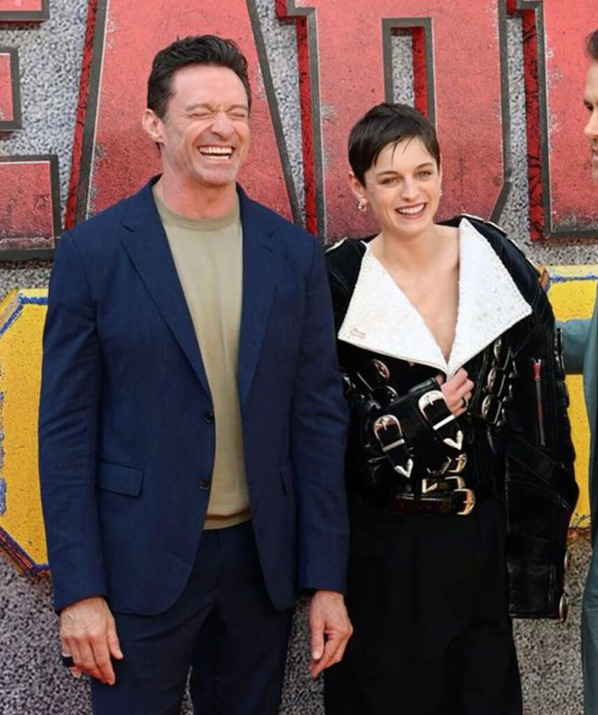 Hugh Jackman Deadpool & Wolverine Premiere Blue Suit