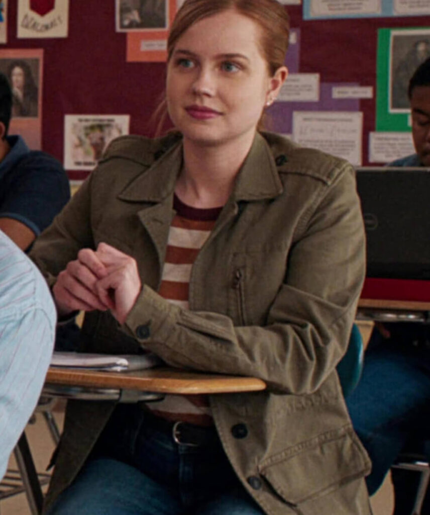 Mean Girls 2024 Cady Heron Brown Cotton Jacket