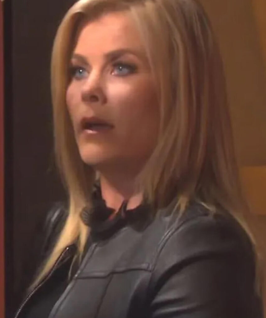Alison Sweeney Days of Our Lives Black Leather Jacket
