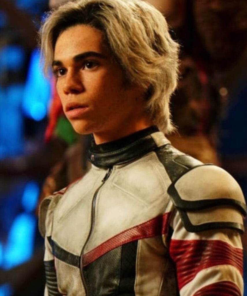 Cameron Boyce Descendants 3 Carlos White Jacket