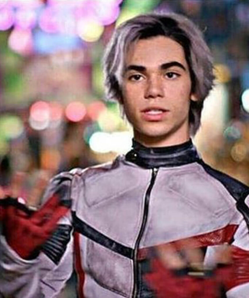 Cameron Boyce Descendants 3 Carlos White Jacket