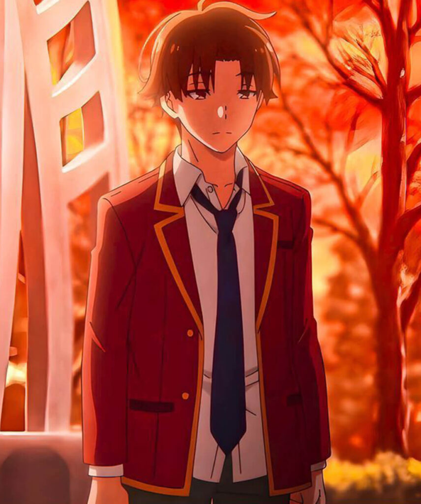 Classroom of the Elite Kiyotaka Ayanokoji Red Coat