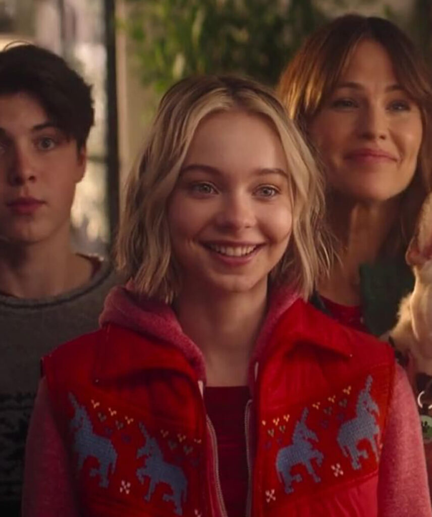 Emma Myers Family Switch CC Walker Red Vest