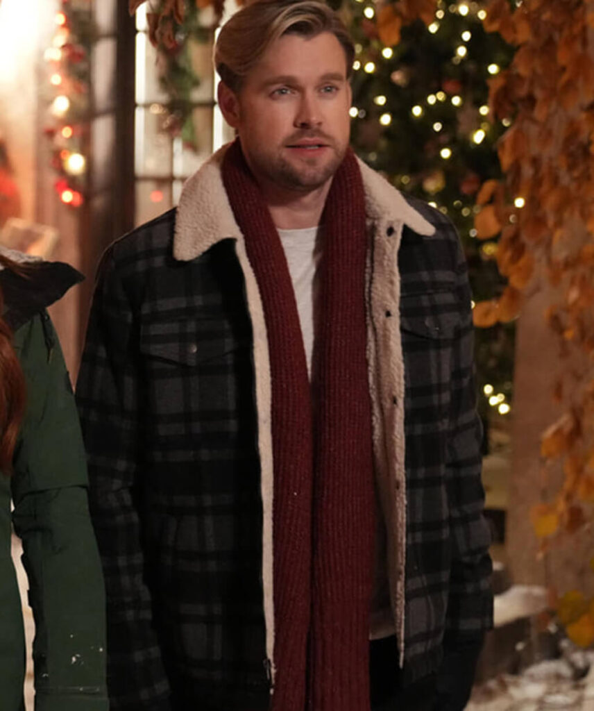 Falling for Christmas Jake Russell Wool Jacket
