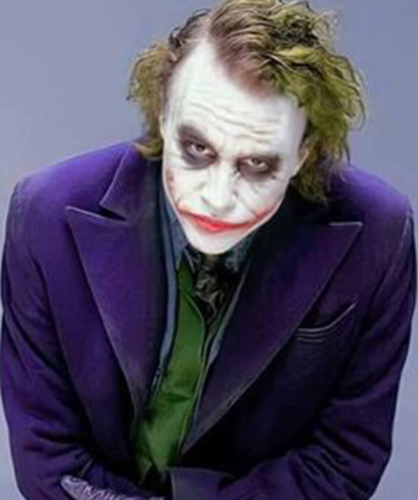 Joker The Dark Knight Heath Ledger Purple Coat