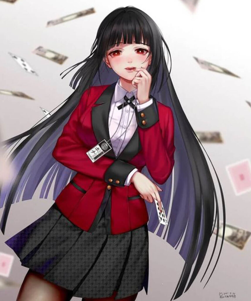 Kakegurui Yumeko Jabami Red Blazer