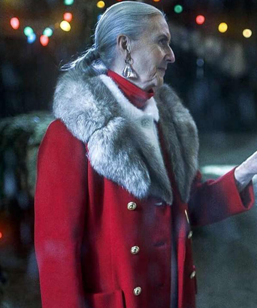 Keeping Up with the Clauses Mrs. Claus Red Wool Coat