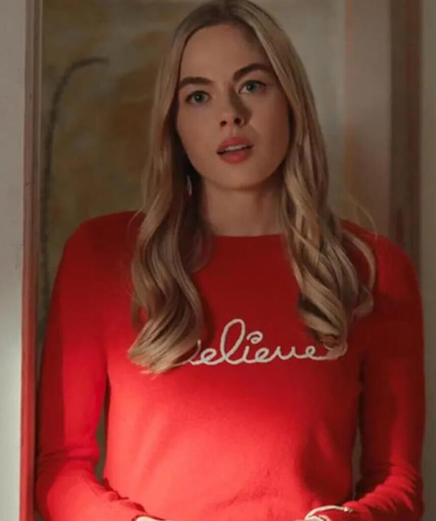 Lizzie Virgin River Sarah Dugdale Red Sweater