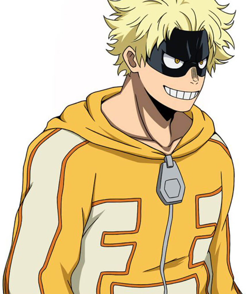 My Hero Academia Fat Gum Yellow Hooded Jacket