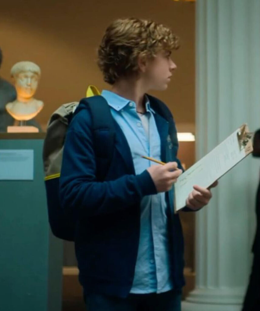 Percy Jackson and the Olympians 2023 Percy Blue Jacket