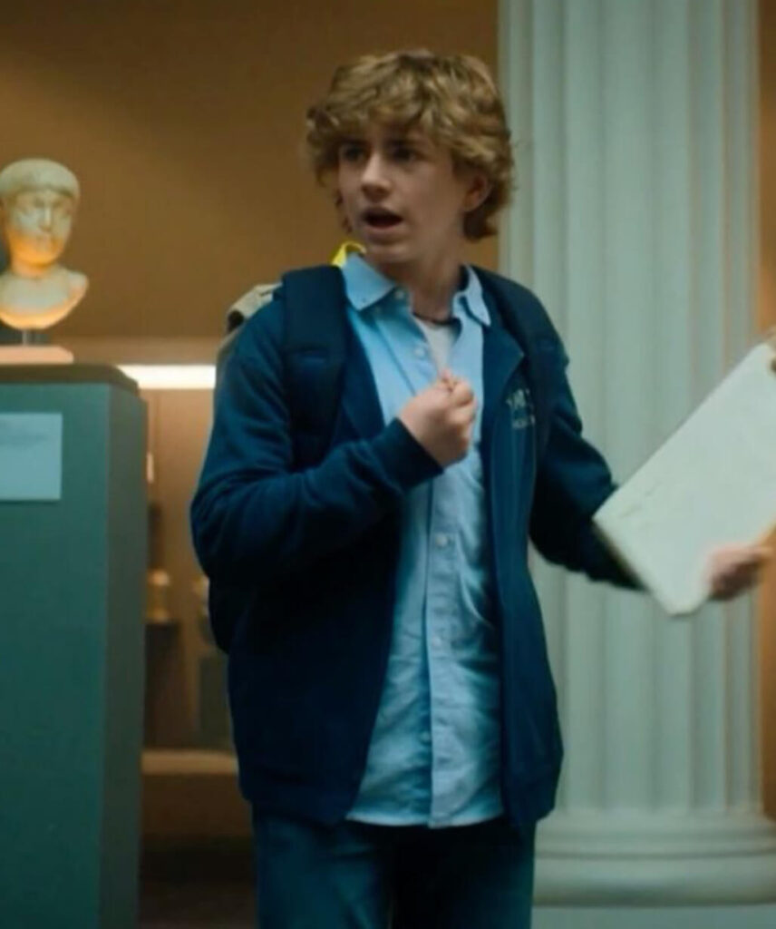 Percy Jackson and the Olympians 2023 Percy Blue Jacket