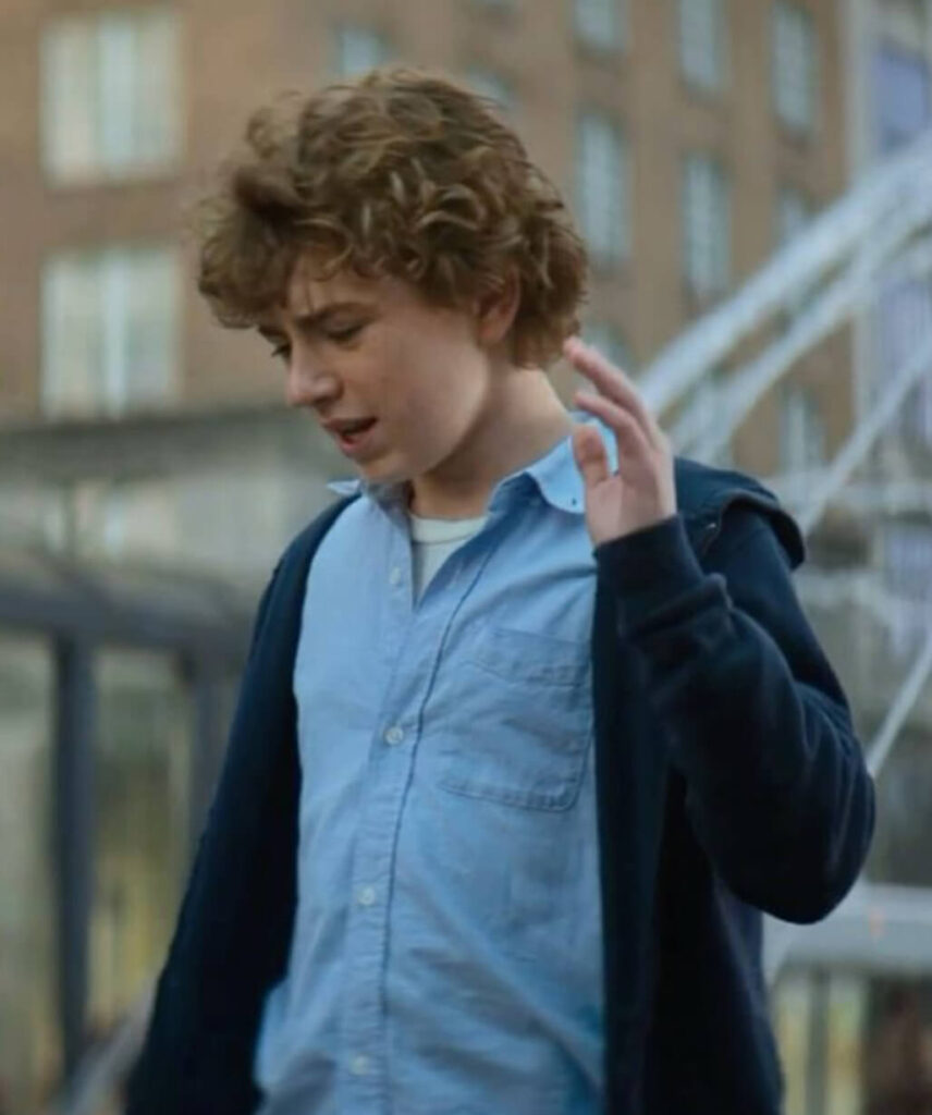 Percy Jackson and the Olympians 2023 Percy Blue Jacket