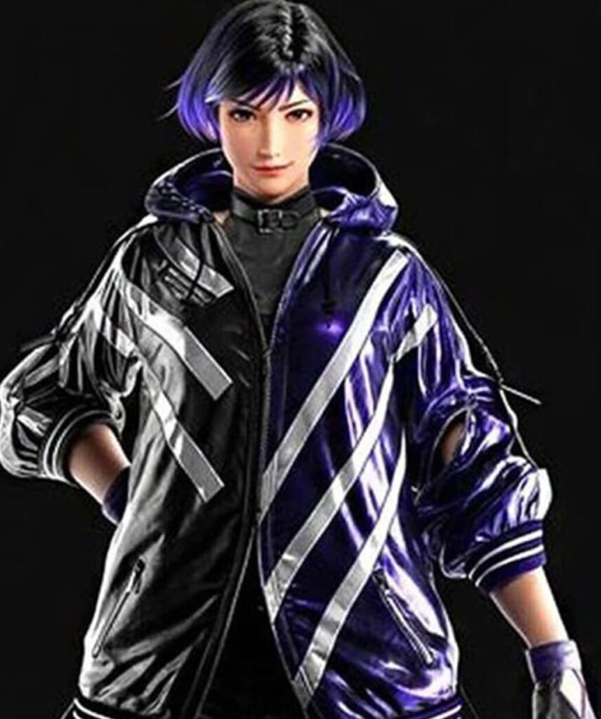 Tekken 8 Reina Mishima Leather Jacket