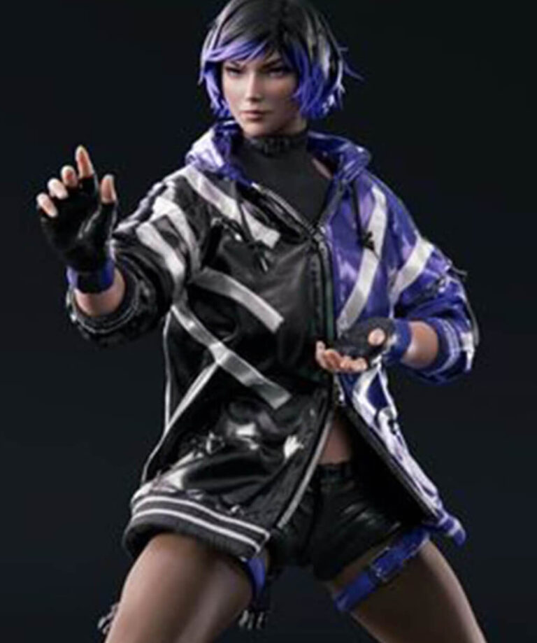 Tekken 8 Reina Mishima Leather Jacket