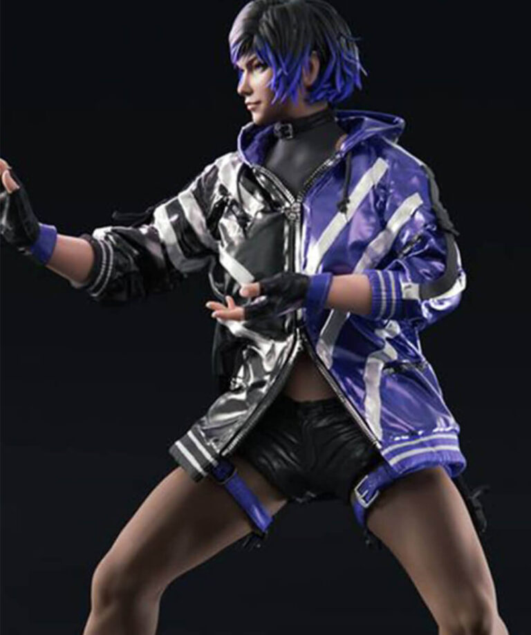 Tekken 8 Reina Mishima Leather Jacket