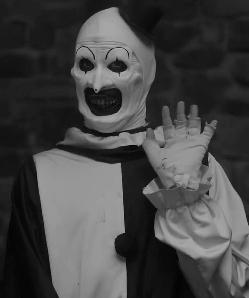 Terrifier 2 Art the Clown Black & White Costume