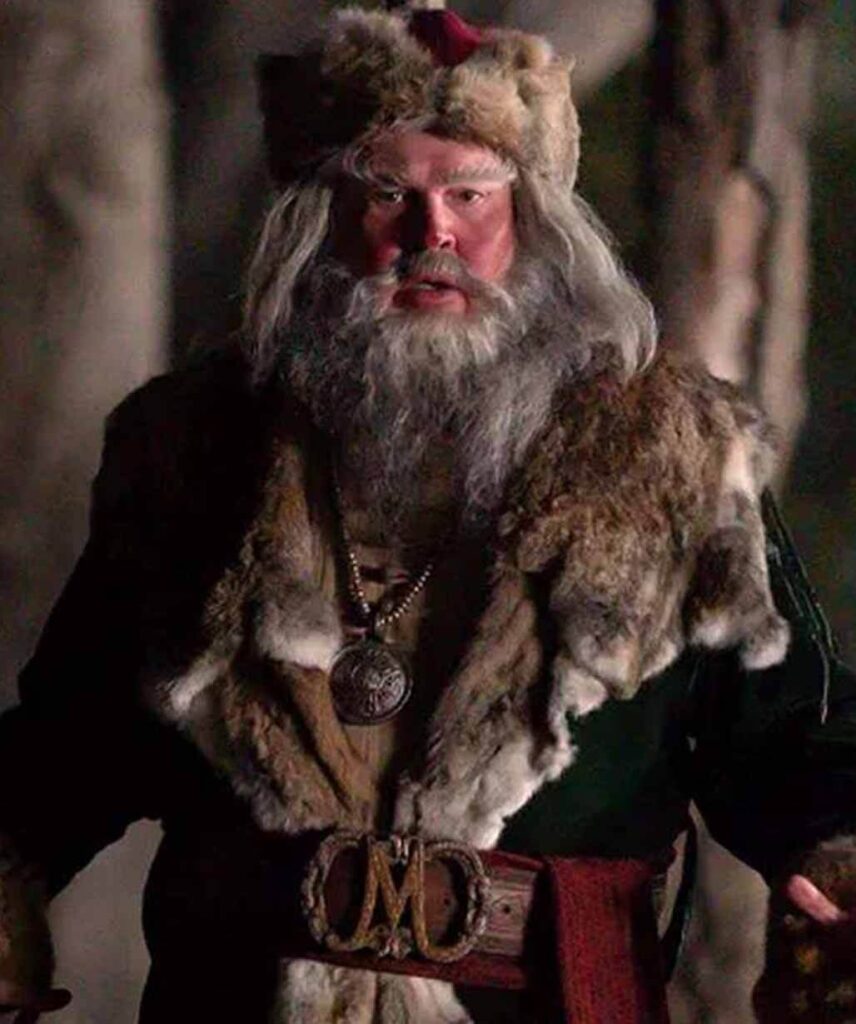 The Santa Clauses S2 Scott Calvin Green Shearling Coat